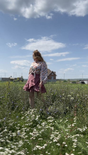 Юбка Violet купить выкройку в интернет-магазине Helpersew