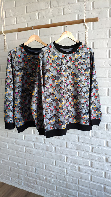 Свитшот Mike купить выкройку в интернет-магазине Helpersew