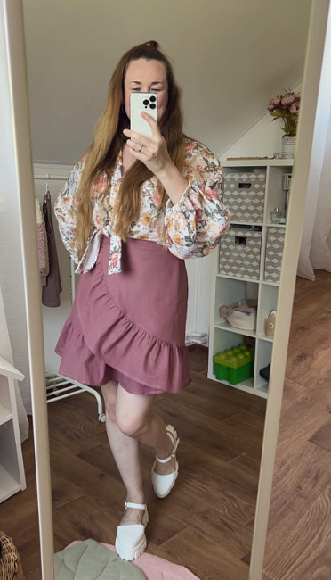 Юбка Violet купить выкройку в интернет-магазине Helpersew