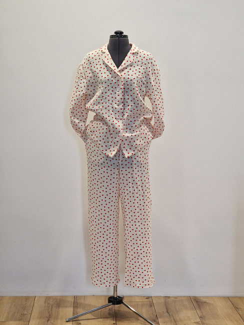 Брюки пижамные Dora - купить готовую выкройку по цене 149 ₽111