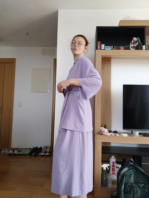 Кимоно Thea купить выкройку в интернет-магазине Helpersew