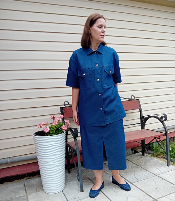 Рубашка Dakota купить выкройку в интернет-магазине Helpersew